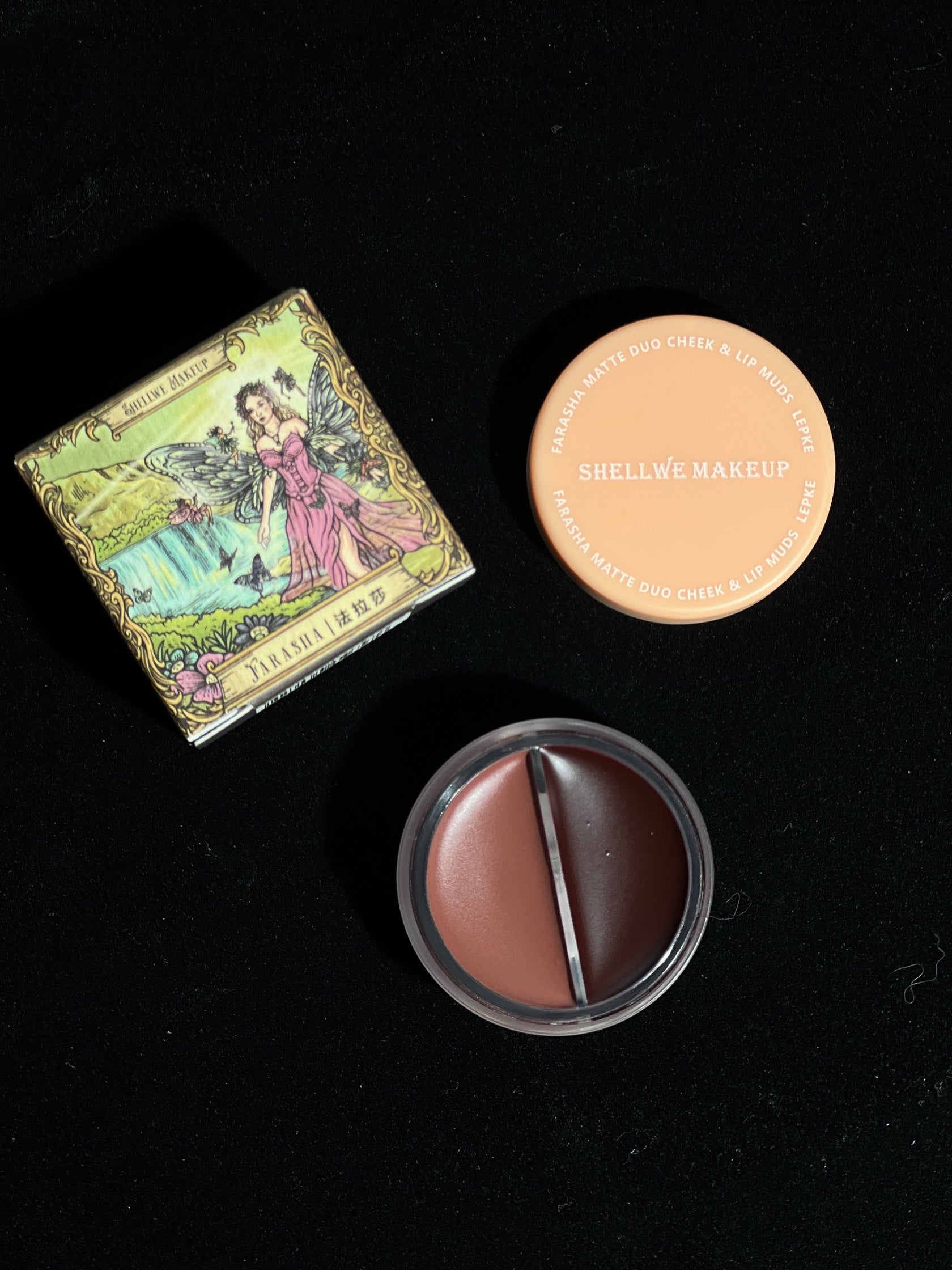 Farasha Duo Lip Mud Blush – Shellwe Makeup